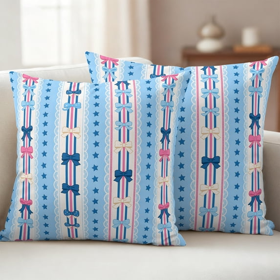 250 Anniversary Outdoor Waterproof Throw Pillow Covers 24x24 Set of 2 ...