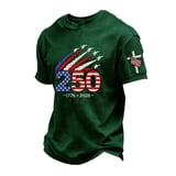 250 Anniversary Shirts Men's Patriotic Knit Graphic Commemorative ...