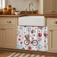 250 Anniversary Small Cabinet Curtains 10"W x 11"L, Independence Day ...