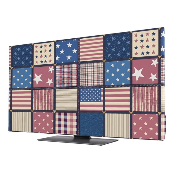250 Anniversary TV Cover for 43 Inch Screen,Stretch Fabric Dustproof TV ...