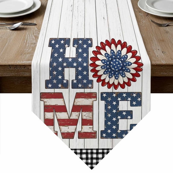 250 Anniversary Table Runner Linen Burlap Table Runner 70 Inches Long ...