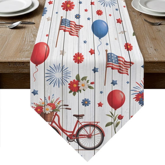250 Anniversary Table Runner Linen Burlap Table Runner 72 Inches Long ...