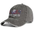 250 Anniversary USA 1776-2026 Patriot Eagle Liberty Cross Cap Unisex ...