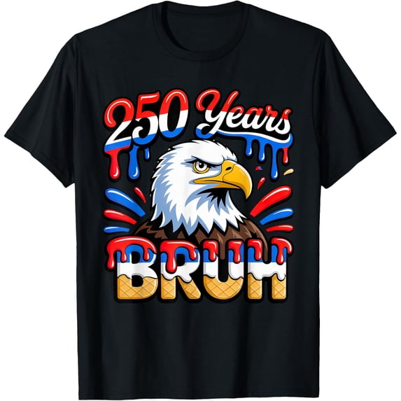 250 Anniversary USA 250th July 4th Eagle Red White Blue T-Shirt Unisex ...