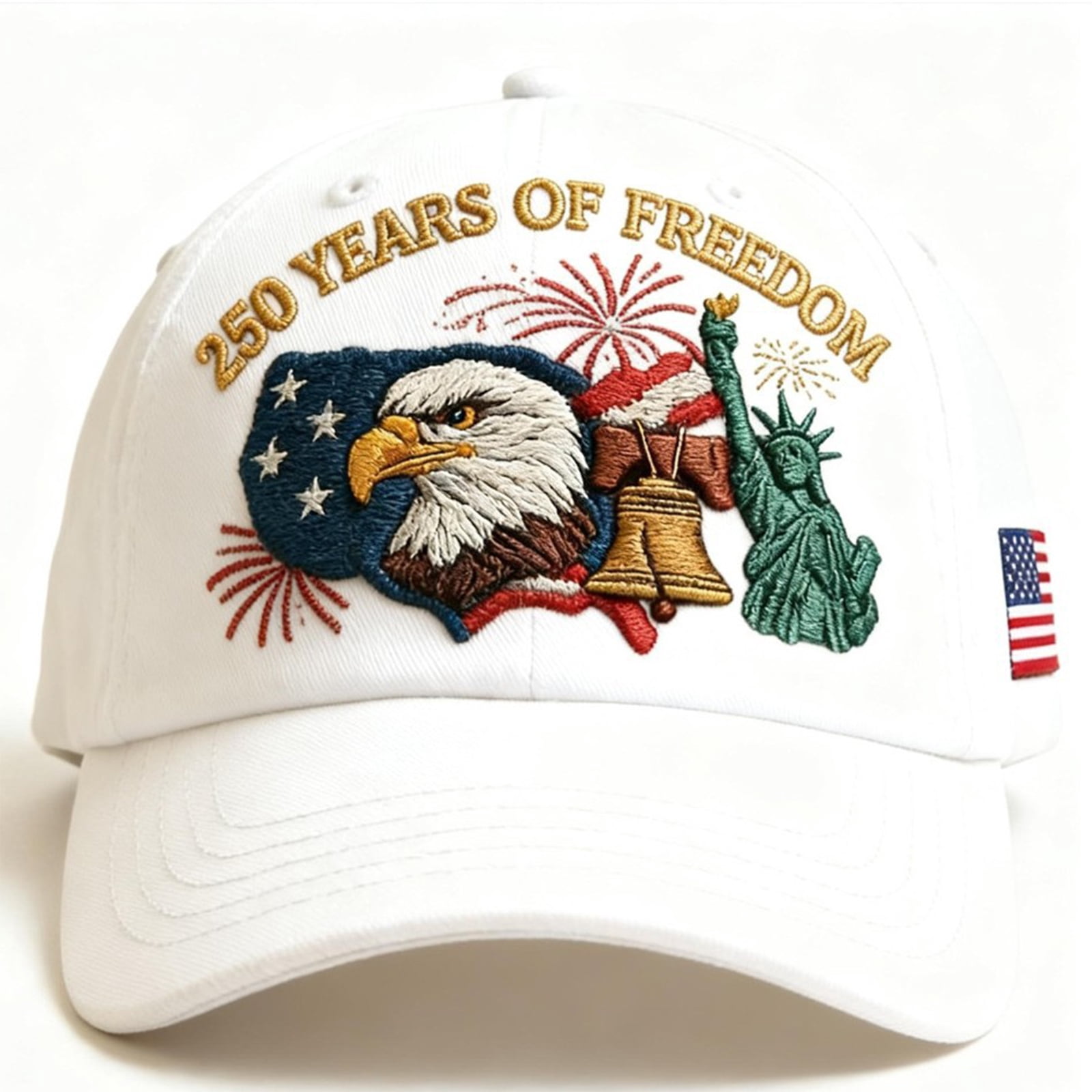 250 Anniversary USA Hat 250th American Adjustable Embroidery Baseball ...