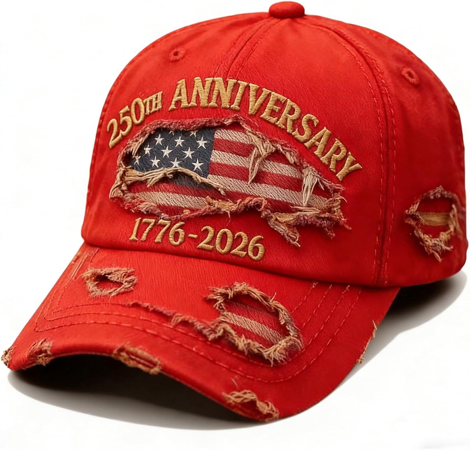 250 Anniversary USA Hat Adjustable Embroidered 250th Anniversary ...