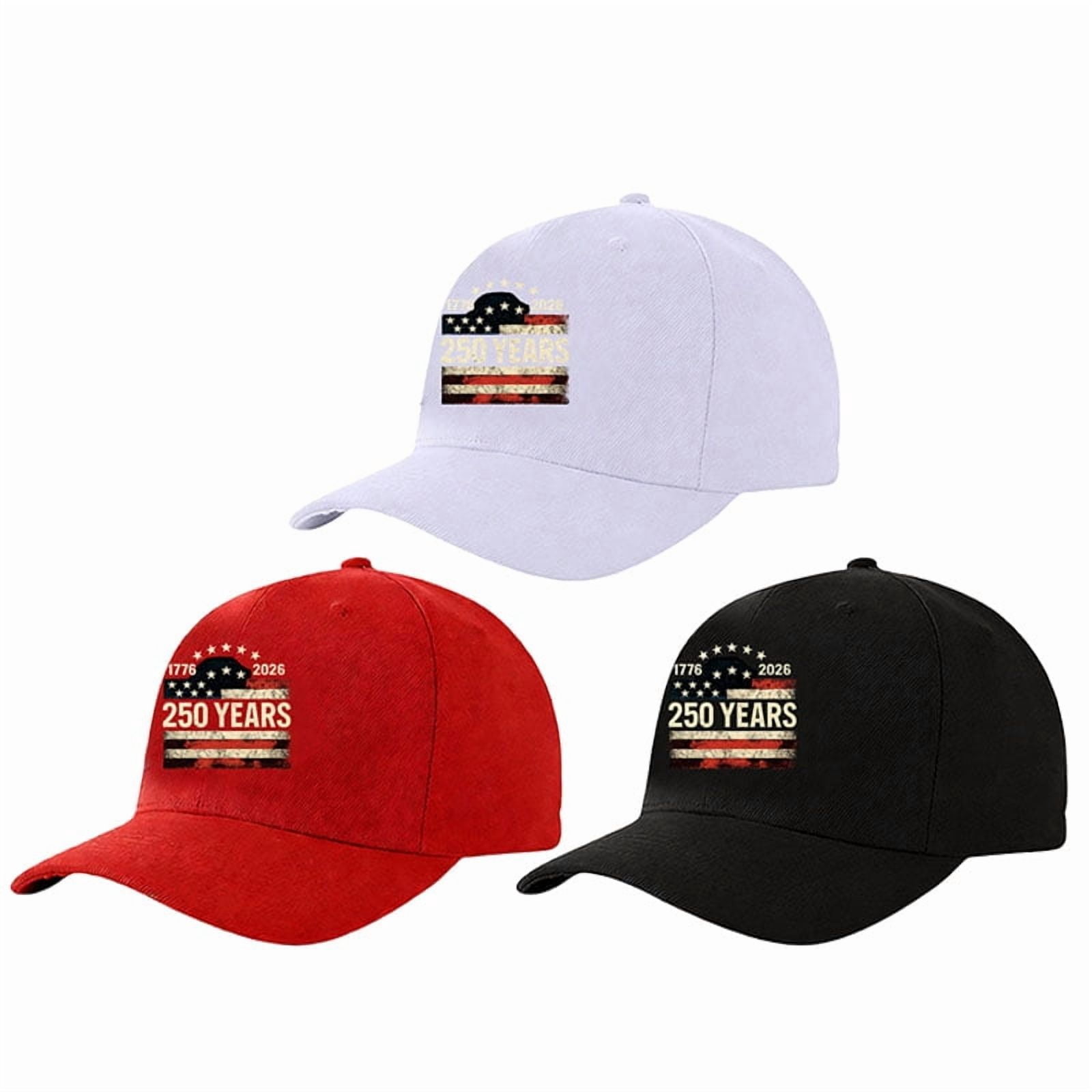 250 Anniversary USA Hat American Flag Baseball Cap 1776-2026 America ...
