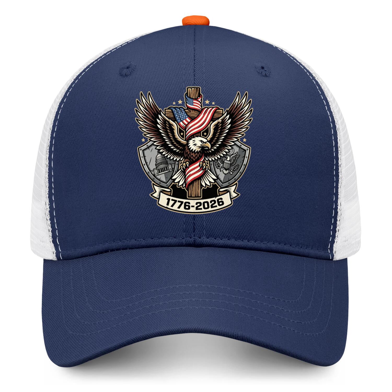 250 Anniversary USA Hat Eagle Flag America Baseball Cap 250th Patriotic ...
