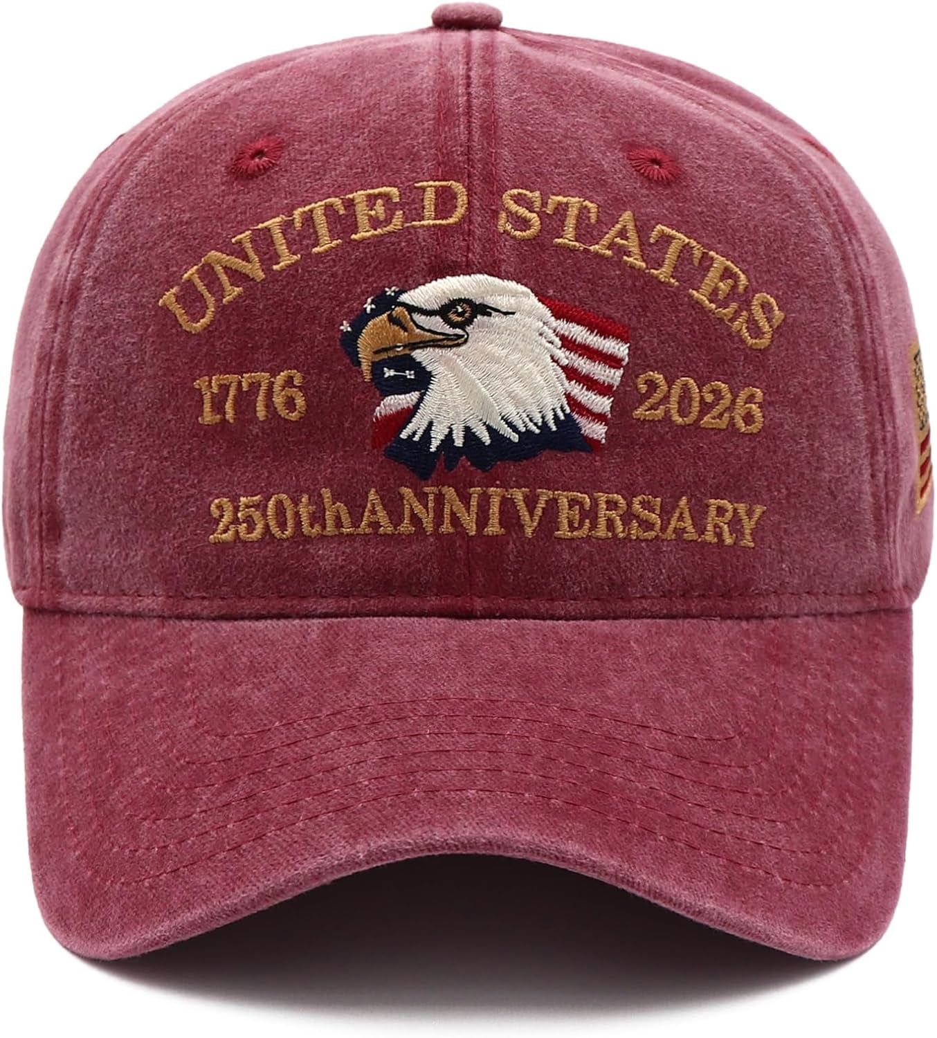250 Anniversary USA Hat Embroidered Adjustable 250 Anniversary USA Hat ...