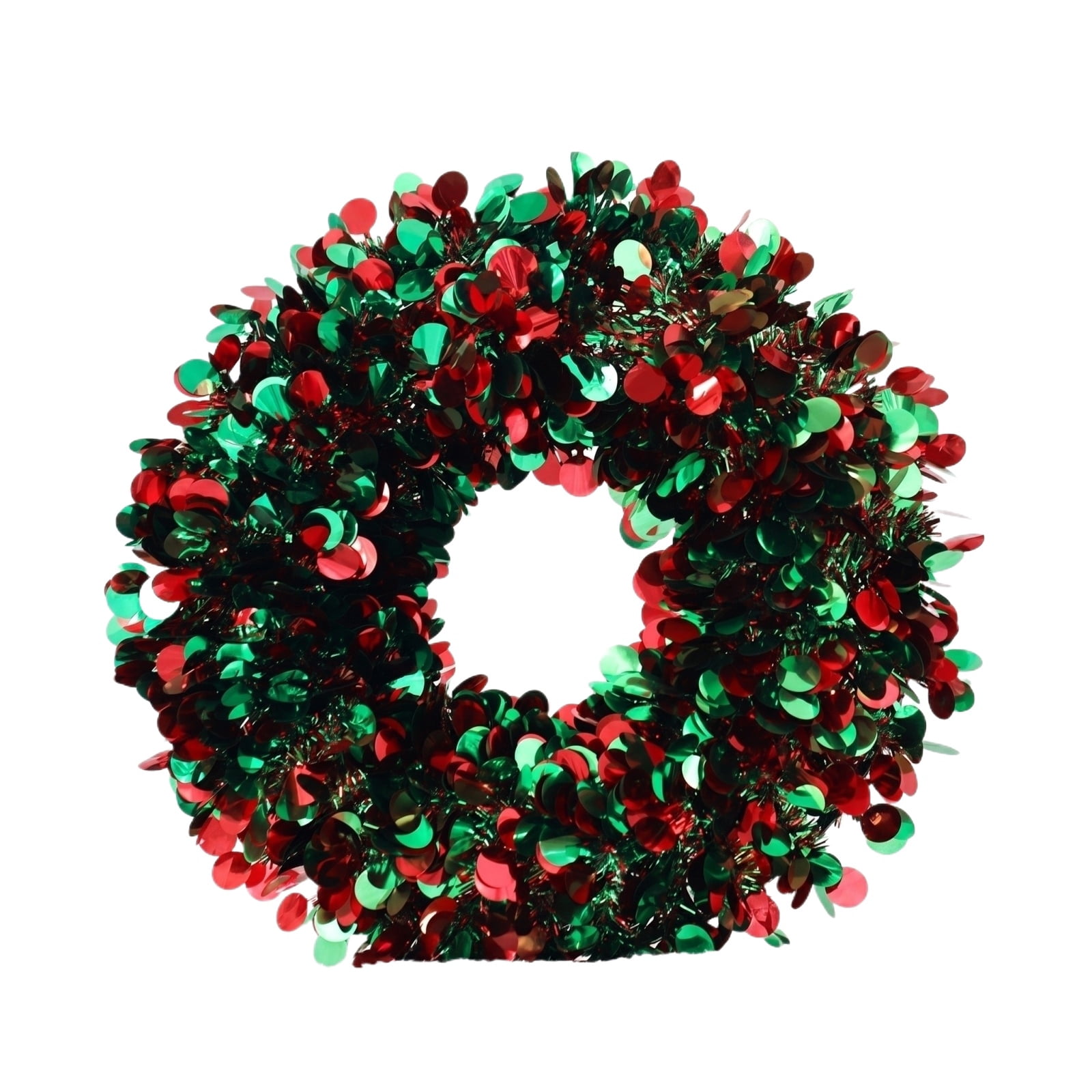 250 Anniversary USA Patriotic Sequin Wreath Decoration for 4th of July ...
