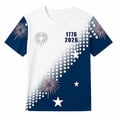 250 Anniversary USA Polo Shirt Men's Casual Short Sleeve T Shirt ...