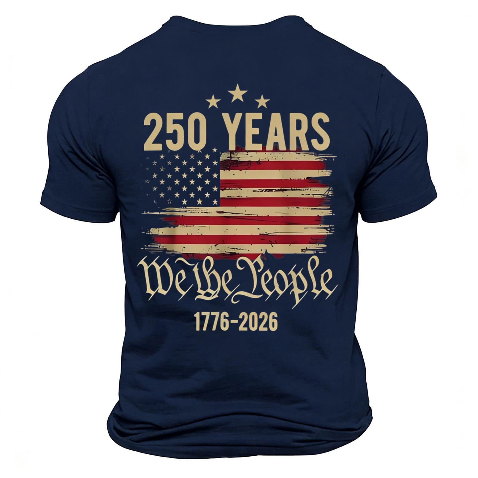 250 Anniversary USA Polo Shirt Men's Casual Short Sleeve T Shirt ...