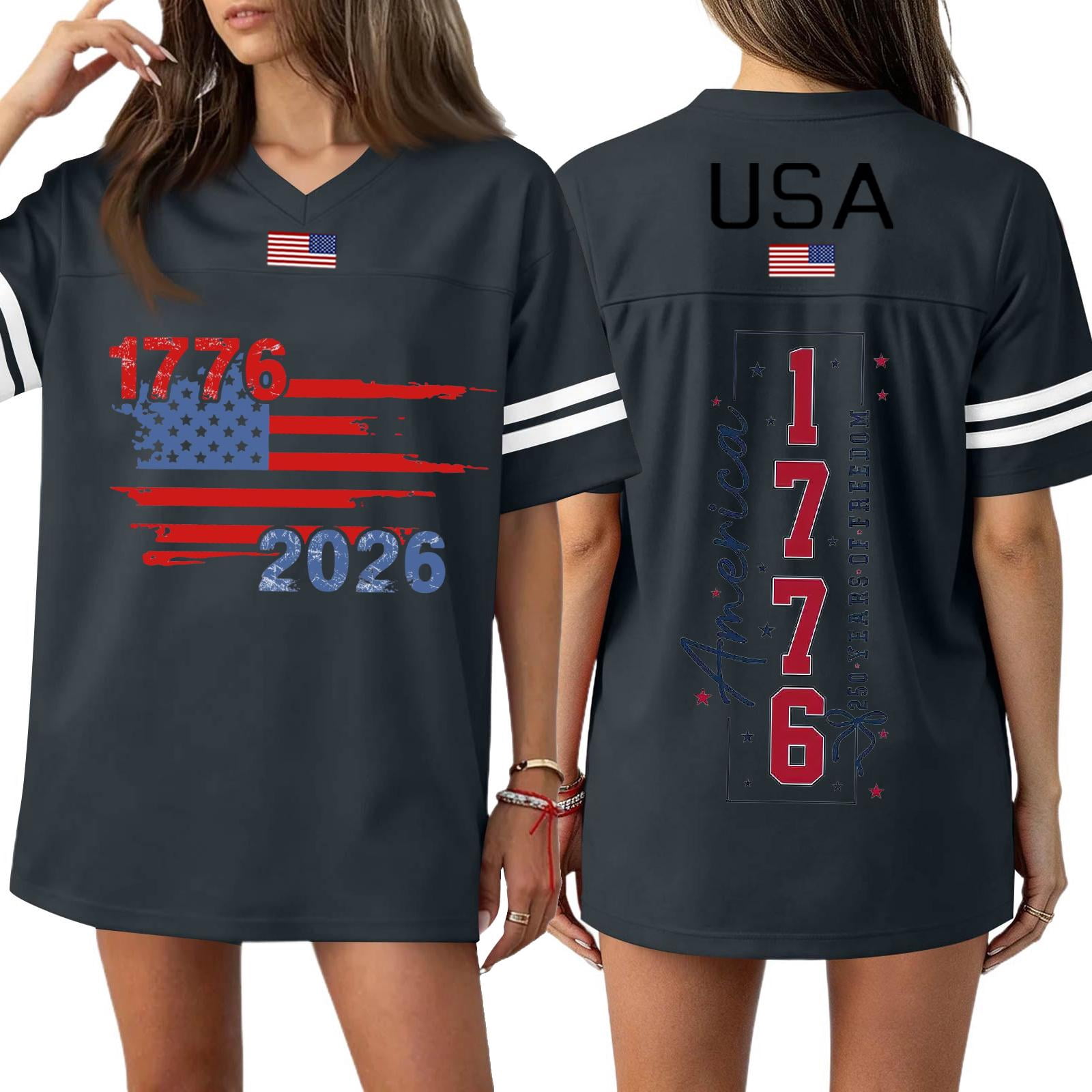 250 Anniversary USA Shirt 250 Years of Freedom American Flag Short ...