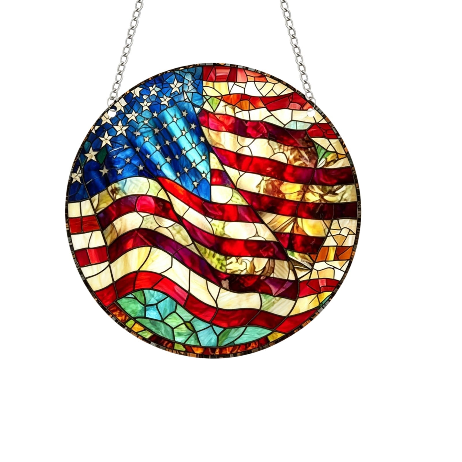 250 Anniversary Usa Decorations,Acrylic Round Disc Hanging Ornament ...