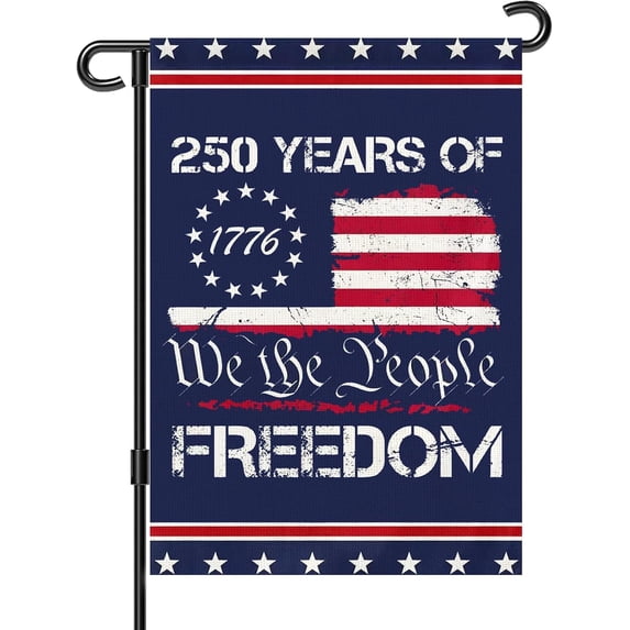 250 Anniversary Usa Garden Flags 250 Anniversary USA Flag 1776-2026 ...