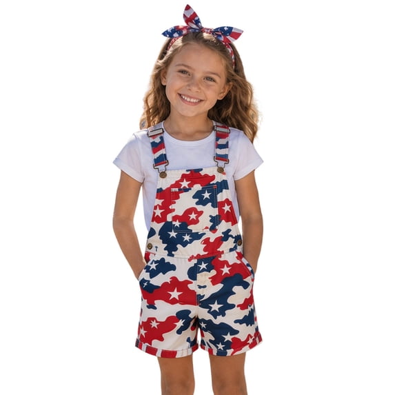 250 Anniversary Usa Overalls for Boy Girl Graphic Patriotic Casual ...