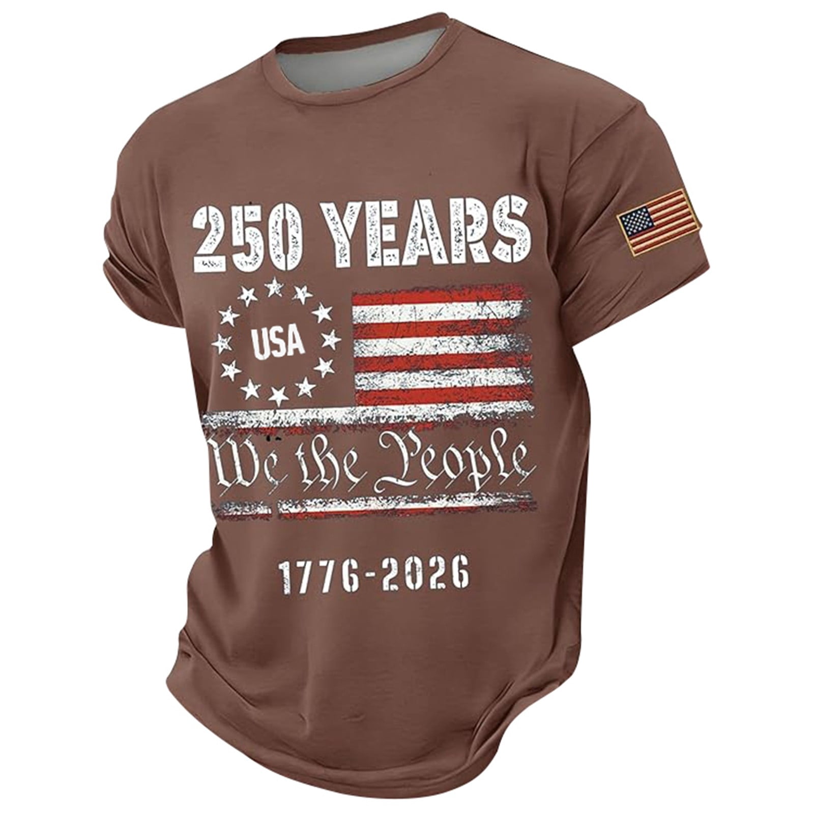 250 Anniversary Usa Shirt Men's Shirts Short Sleeve 1776-2026 250th ...