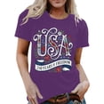 250 Anniversary Usa Shirt Women Patriotic Graphic T Shirt Short Sleeve ...