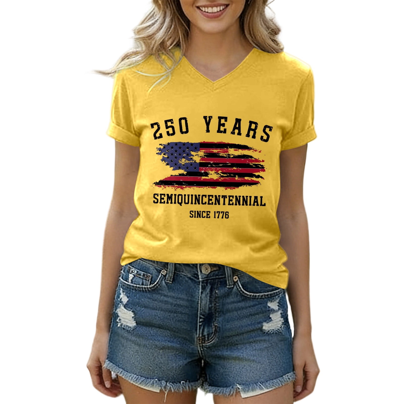 250 Anniversary Usa Shirt Women Patriotic Shirts Flag Tops Patriotic ...