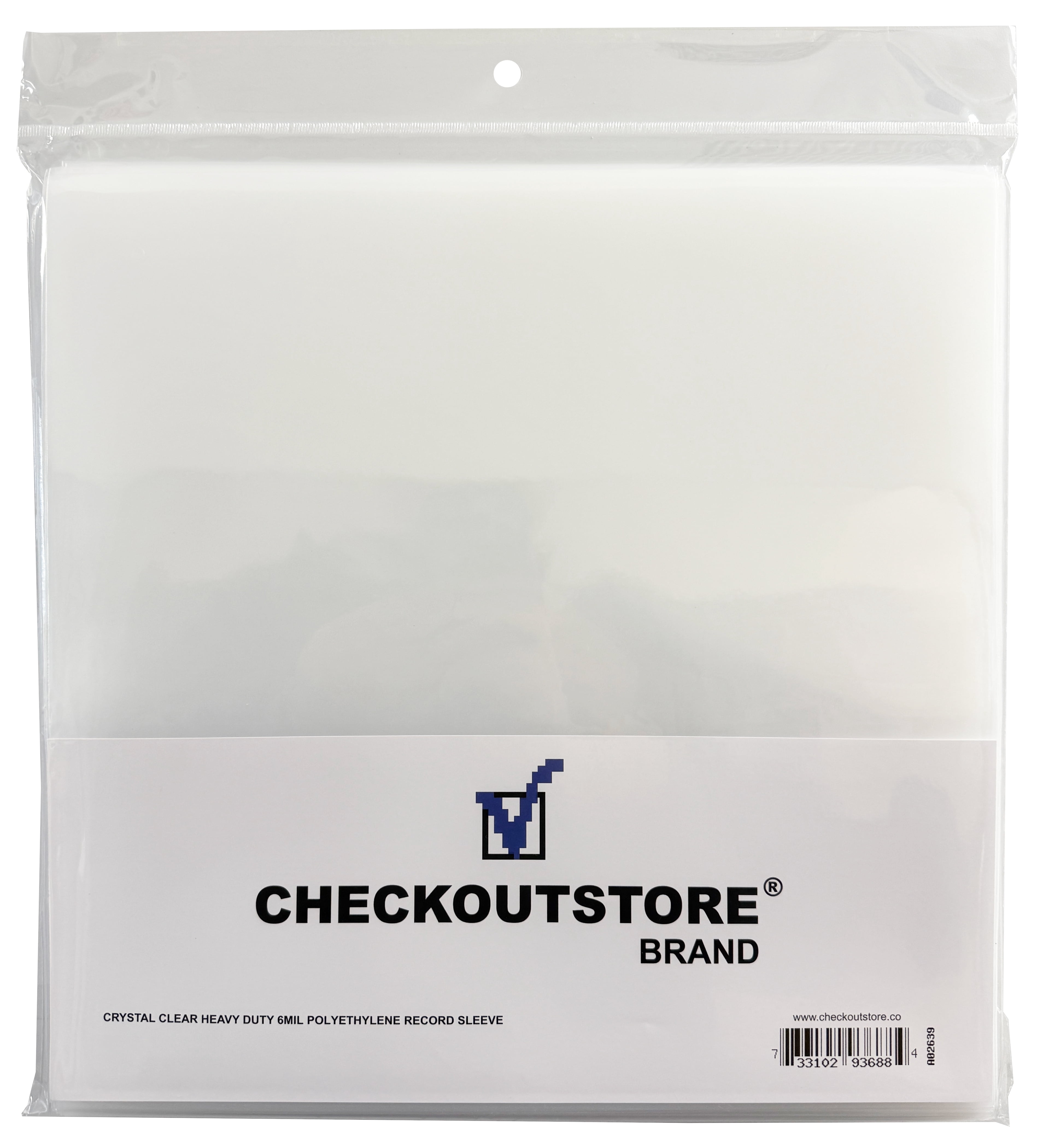 250 CheckOutStore Clear Plastic OPP for 12" LP Vinyl Record Album ...