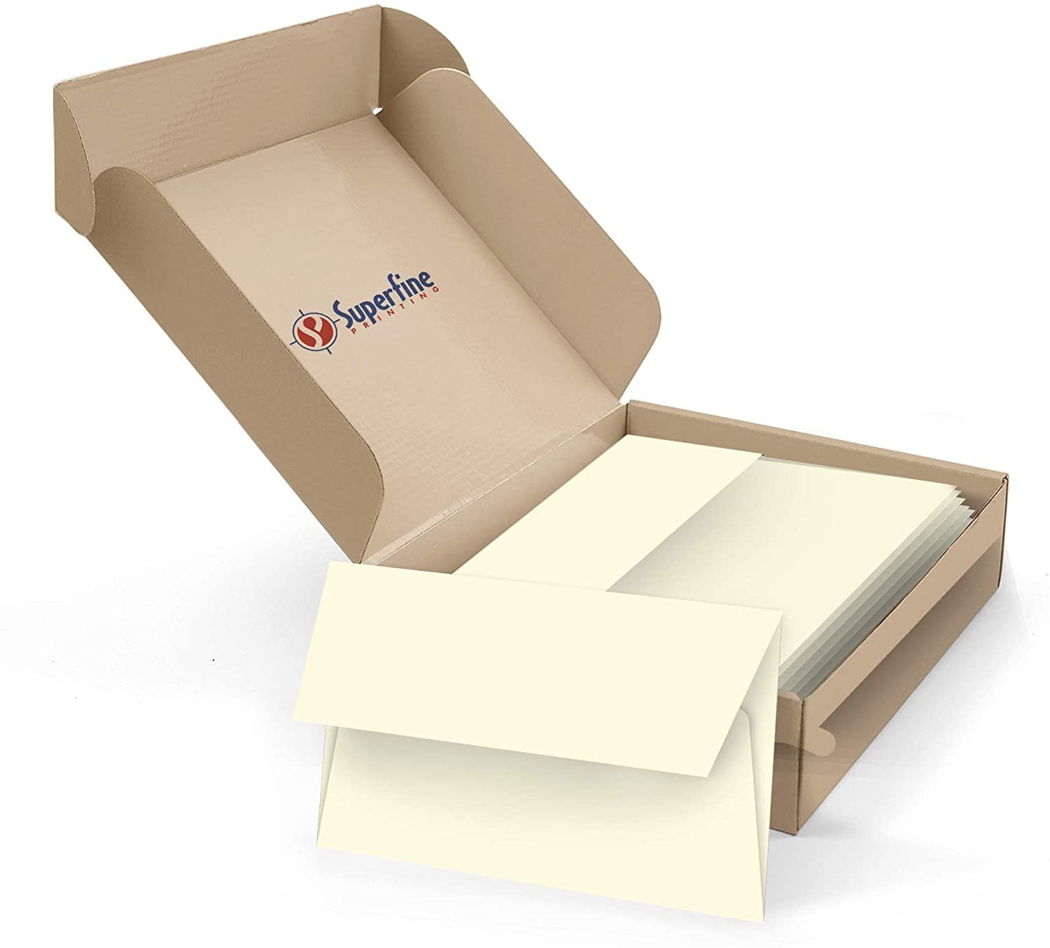 Walmart's 250 A7 Cream Envelopes for 5" x 7" Greeting Cards, Letters, 7 ...