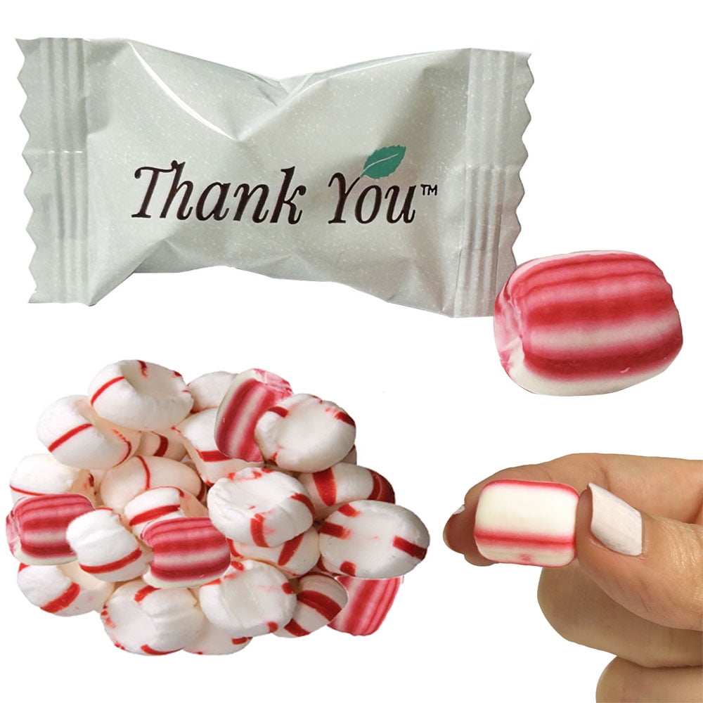 250 Ct Thank You Soft Peppermints Dinner Hospitality Mints Wrapped ...