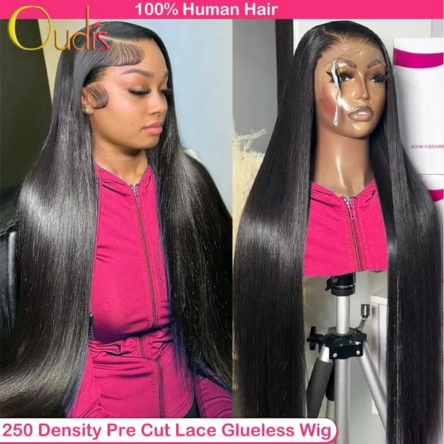 250 Density Glueless Wig - Walmart.com