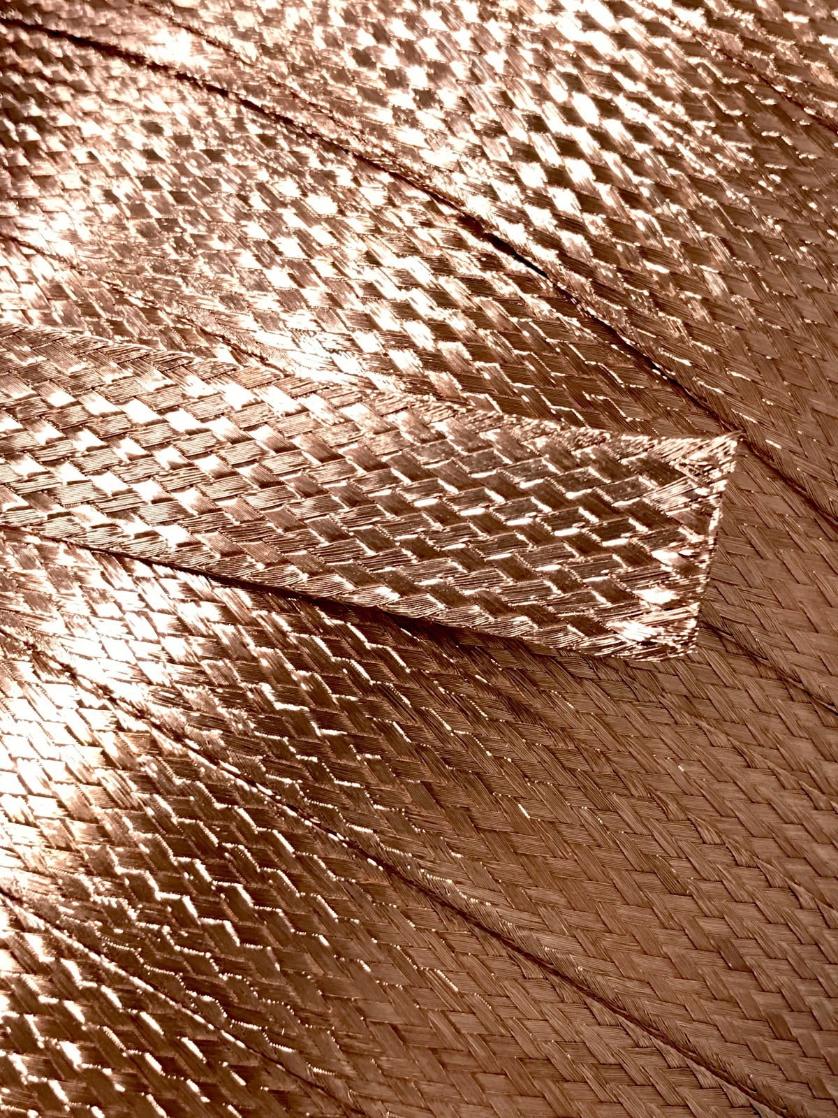 250 FEET 3/4" BRAIDED GROUND STRAP GROUNDING Bare Copper Flat Braid ...