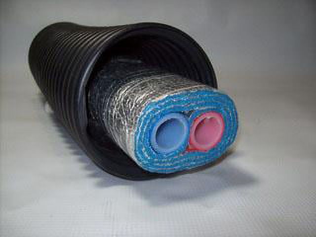 250 Feet of Commercial Grade EZ Lay Triple Wrap Insulated 1 1/4" OB Pex ...