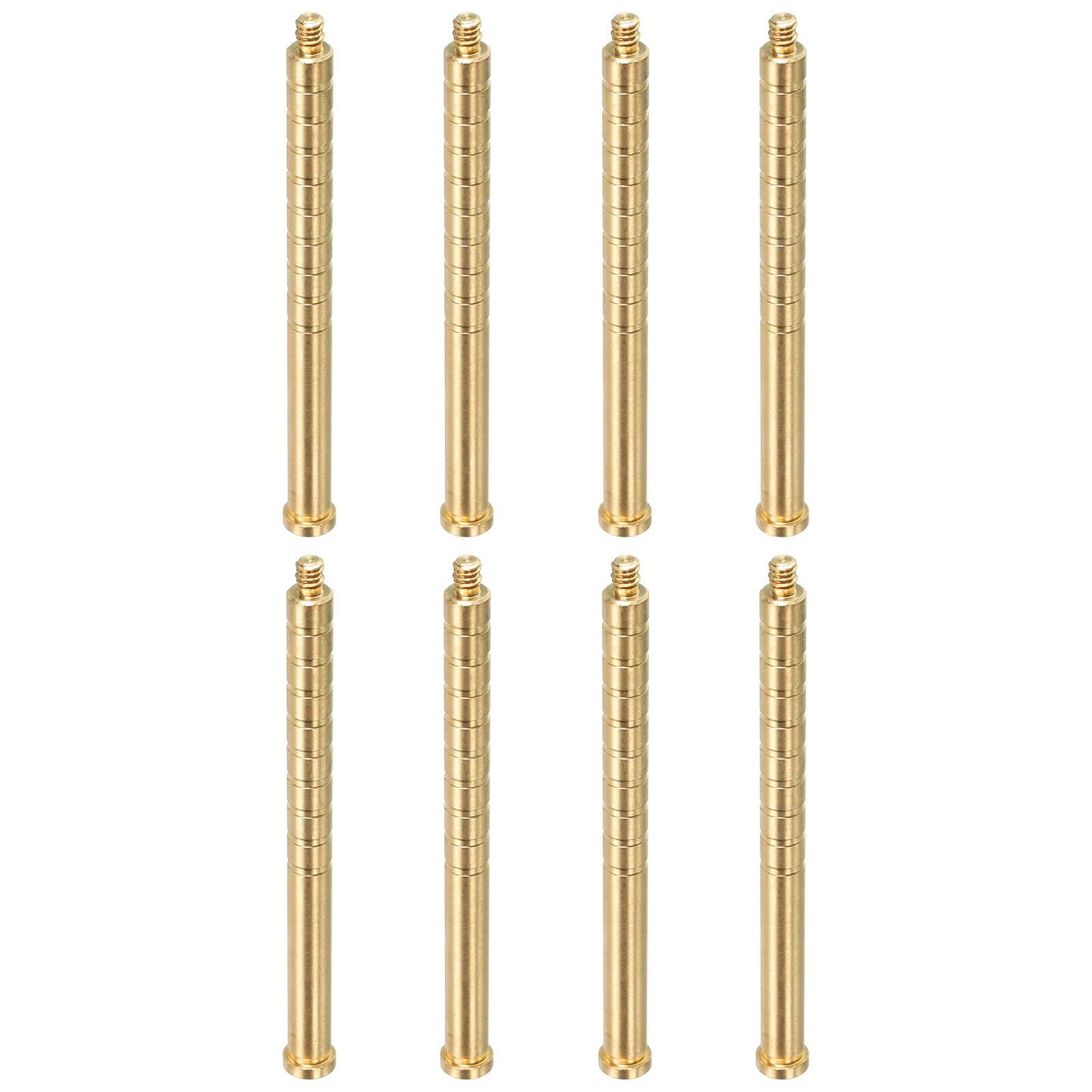 250 Grain Archery Arrow Insert, 8 Packs Insert Screw Copper Brass Arrow for .244/ 6.2mm Carbon ...