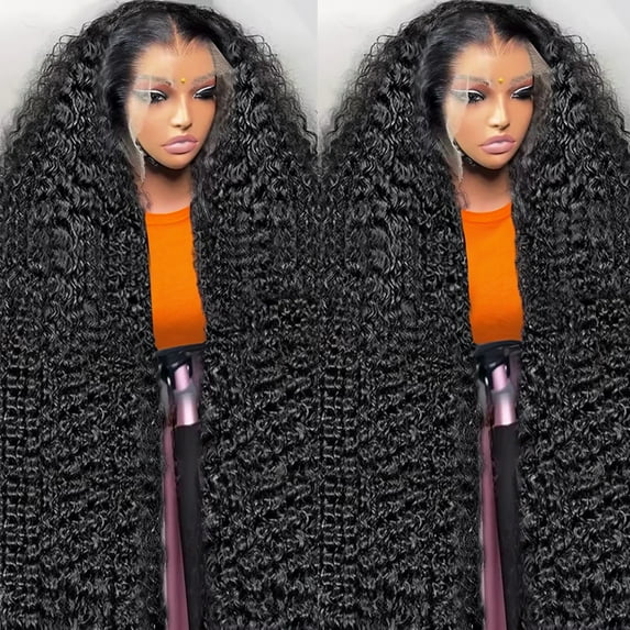250% High Density Loose Deep Wave 30 40 46Inch 13x6 13x4 HD Lace ...