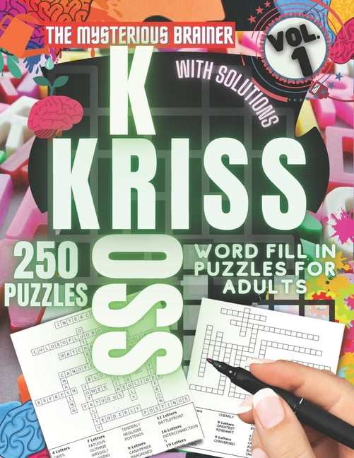 250 Kriss Kross Puzzle Book, Vol. 1 - Walmart.com