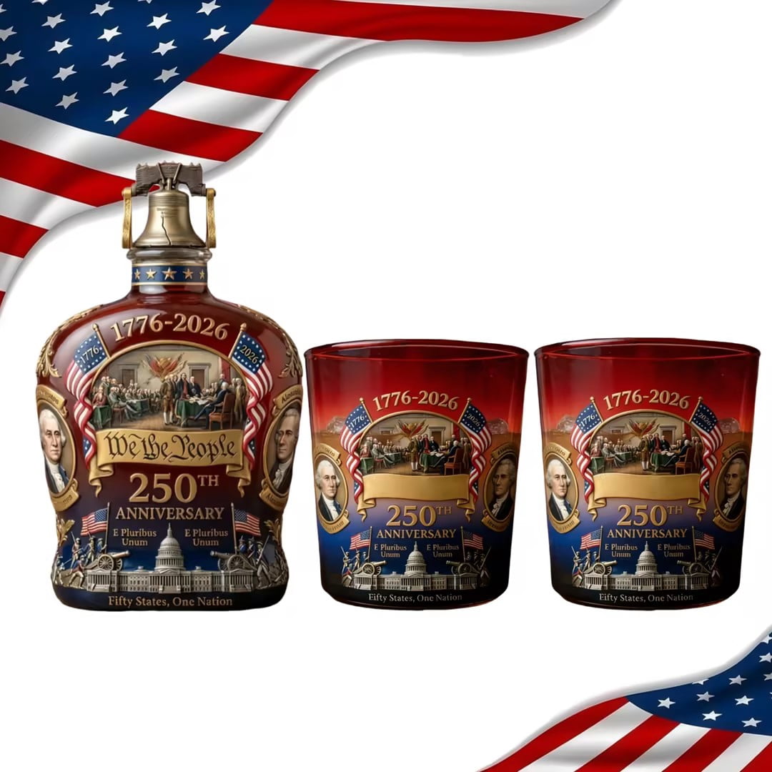 250 Marine Corps Anniversary Whiskey Bottle With Decanter, 250 ...