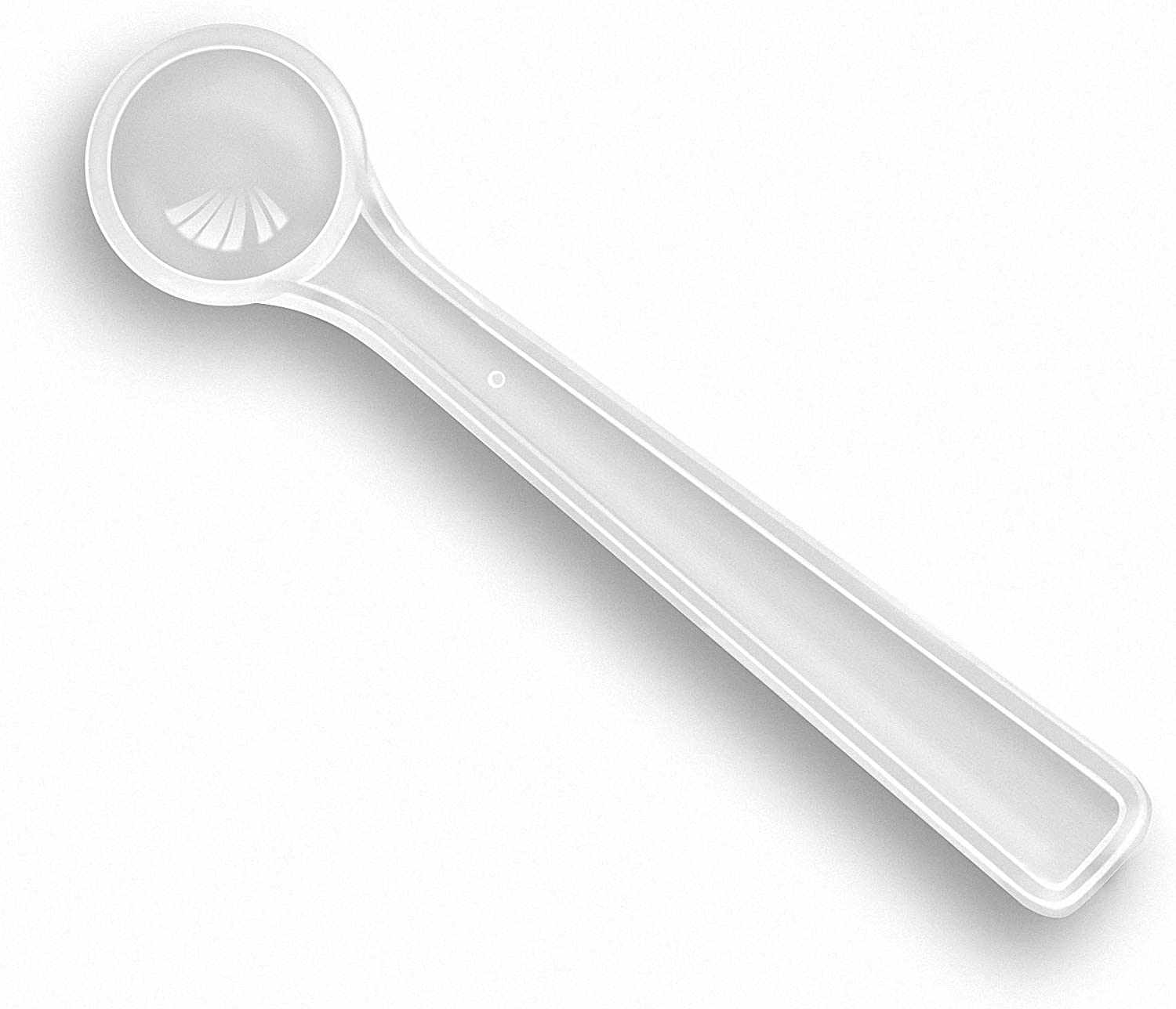 250 Mg Clear Classic Plastic Measuring Spoons Small Plastic Teaspoons ...