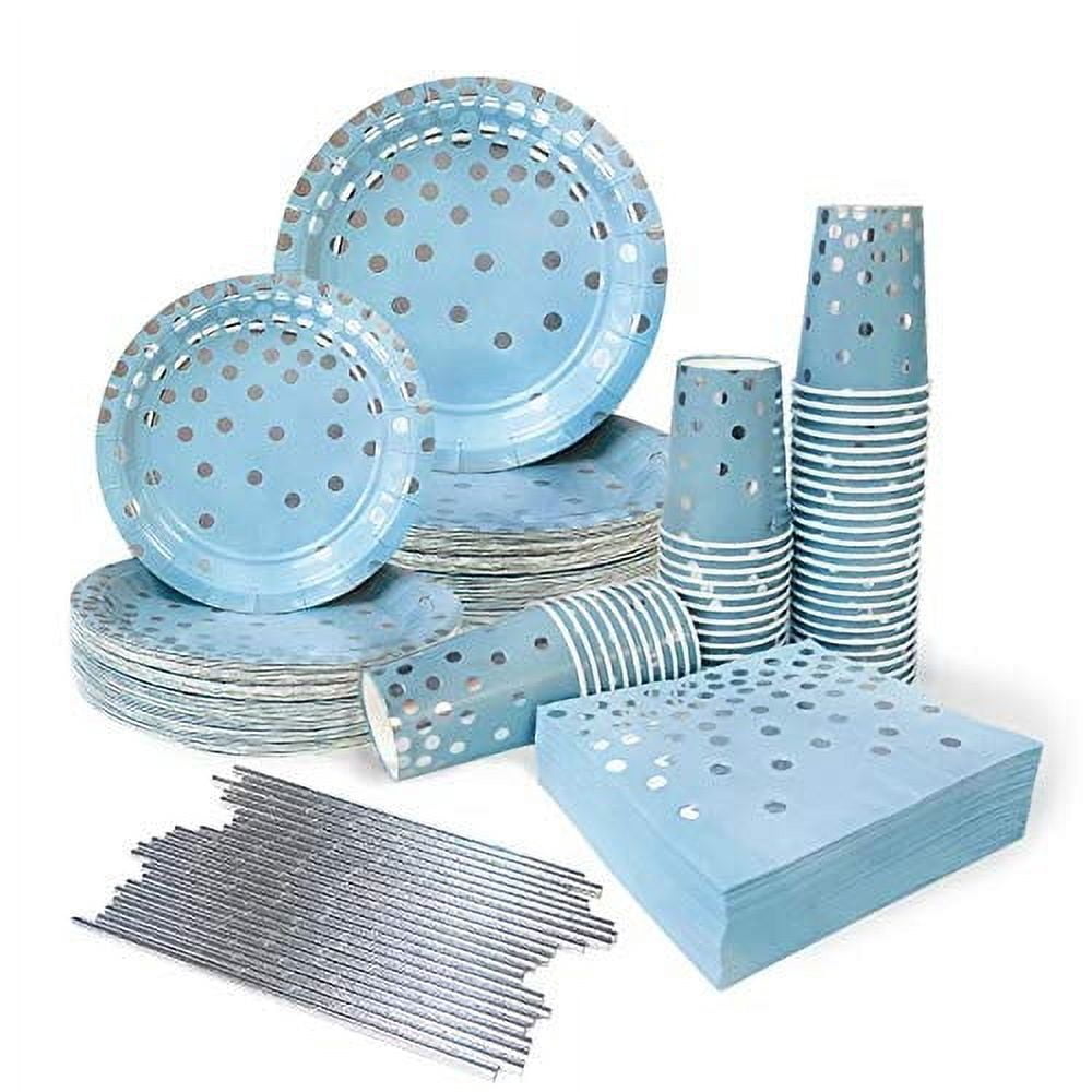 250 Ottin Blue Paper Plate Napkins AFN1Party Supplies Disposable ...