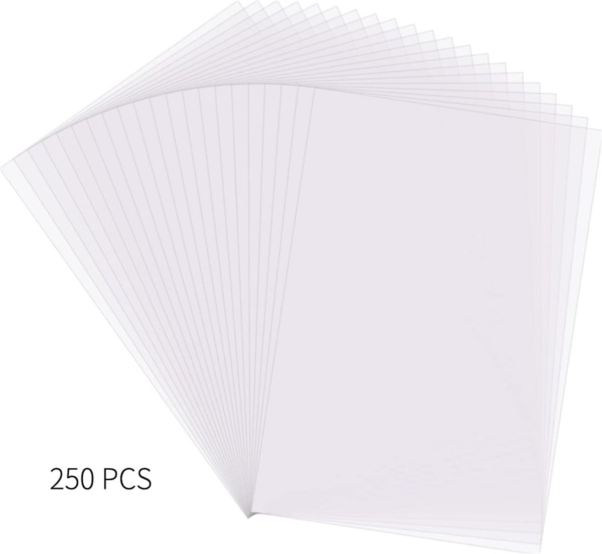 250 PCS 11x8.2Inch Translucent Rice Paper,A4 Tracing Thin Paper ...