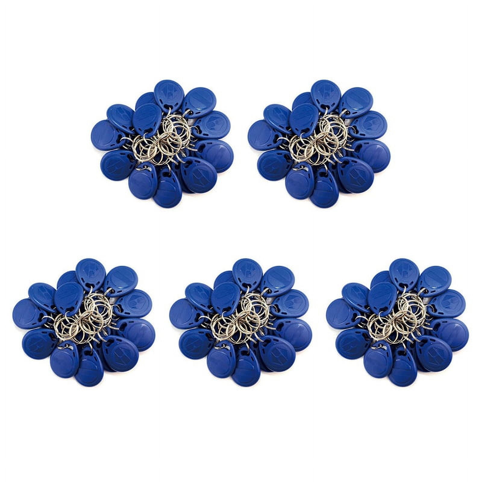 250 PCS Writable 125KHz RFID Key Fob Proximity ID Card Token Tag ...