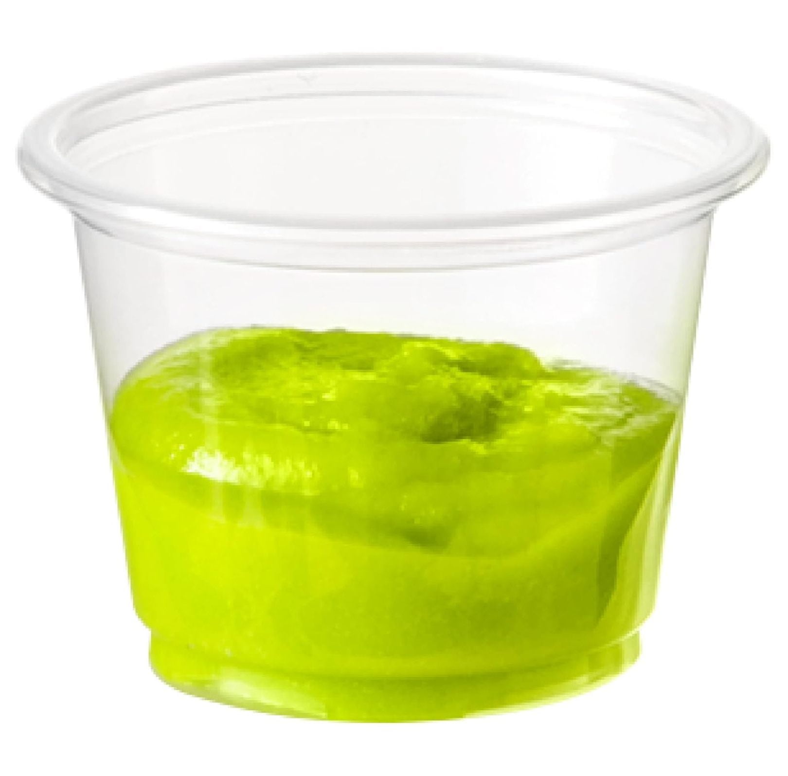 250 Pack 1 oz BPA Free Condiment Cups No Lids, Disposable Jello Shots ...