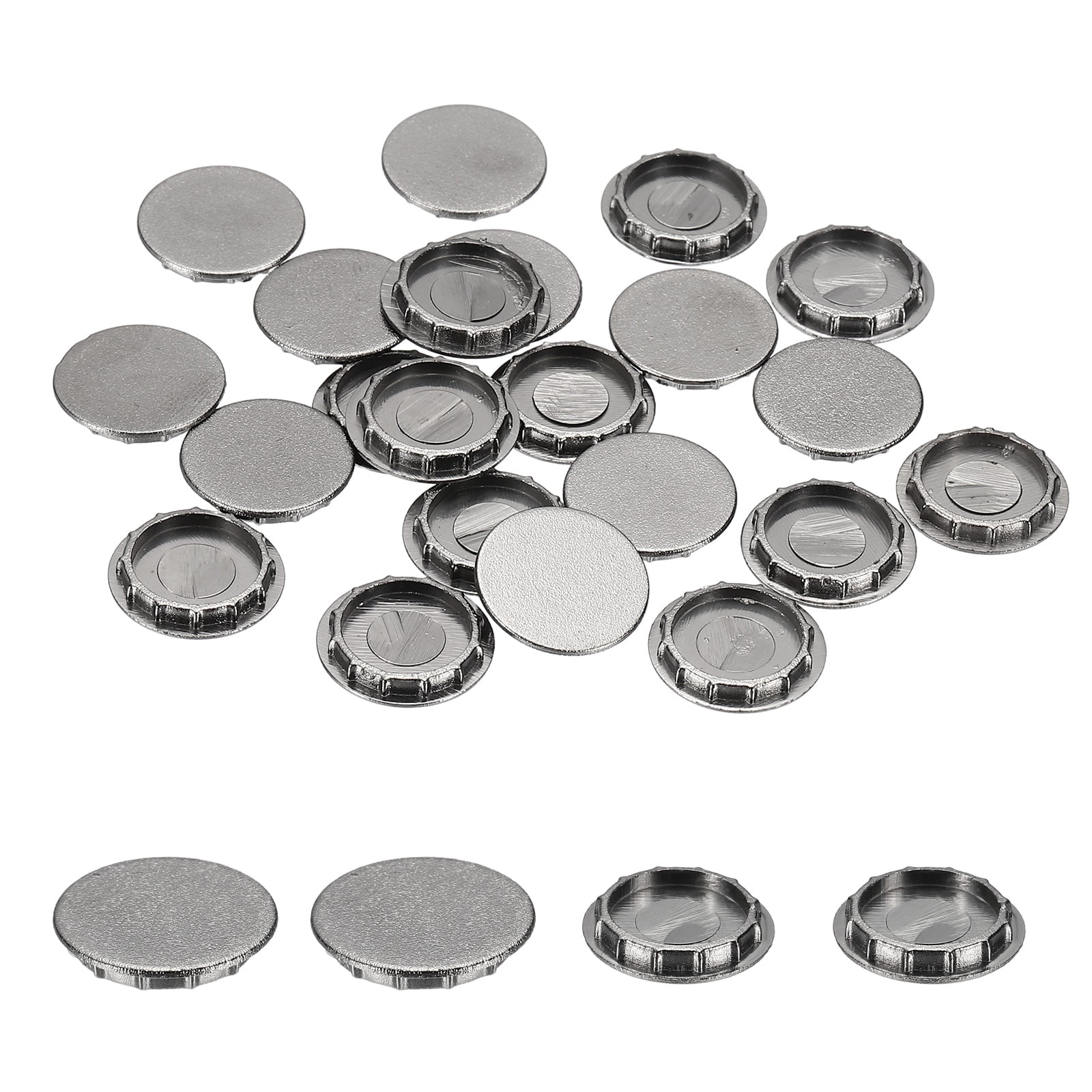 250 Pack 12x13.5mm Plastic Hole Plugs, Round Screw Cap Cover, Panel ...