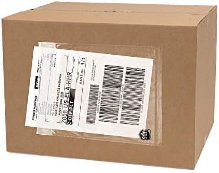 250 Pack UPS Label Pouches 6.5” x 10”| Packing List Envelope ...