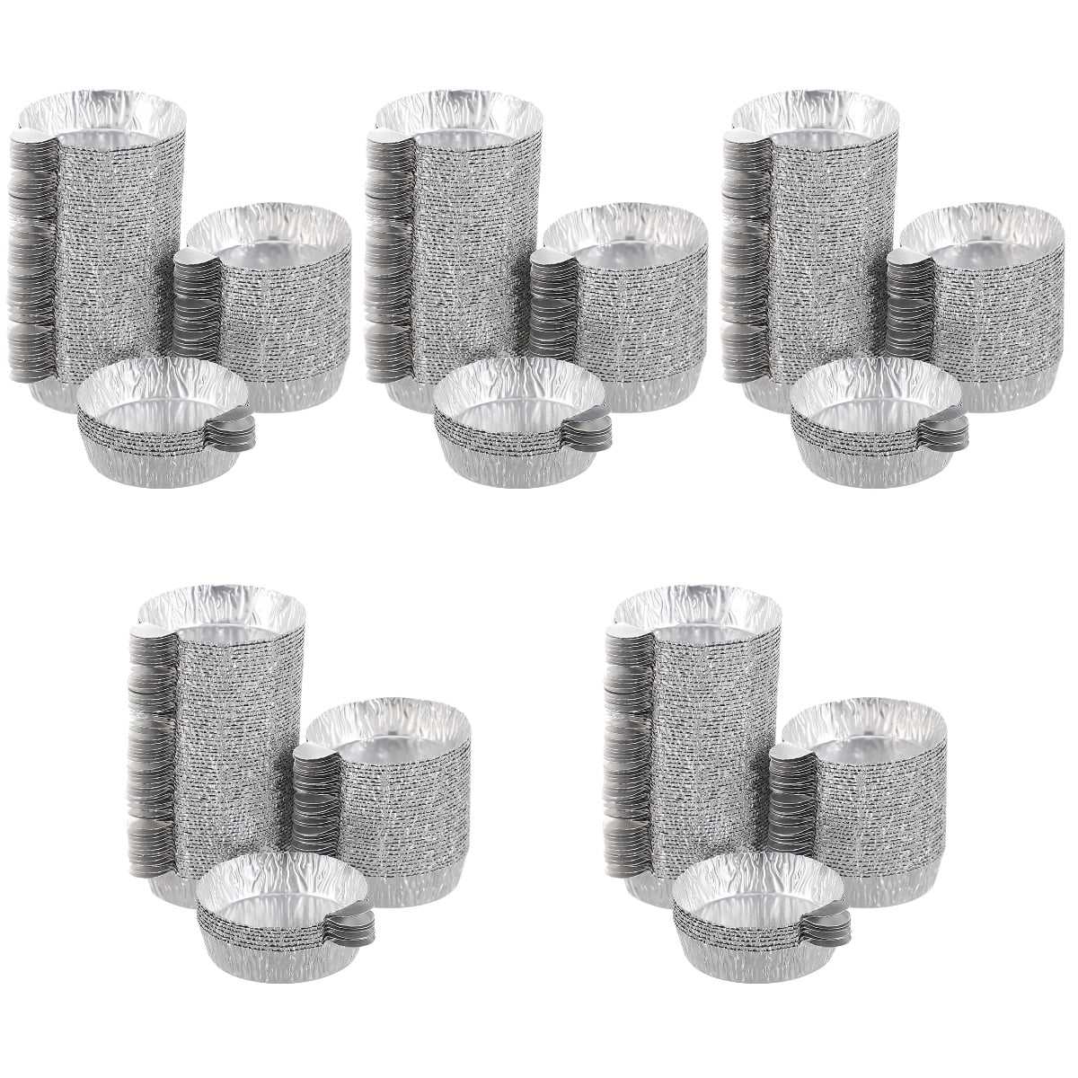 Pans Lab 50-Pack Aluminum Foil Weighing Pans - 90mm Diameter Moisture ...