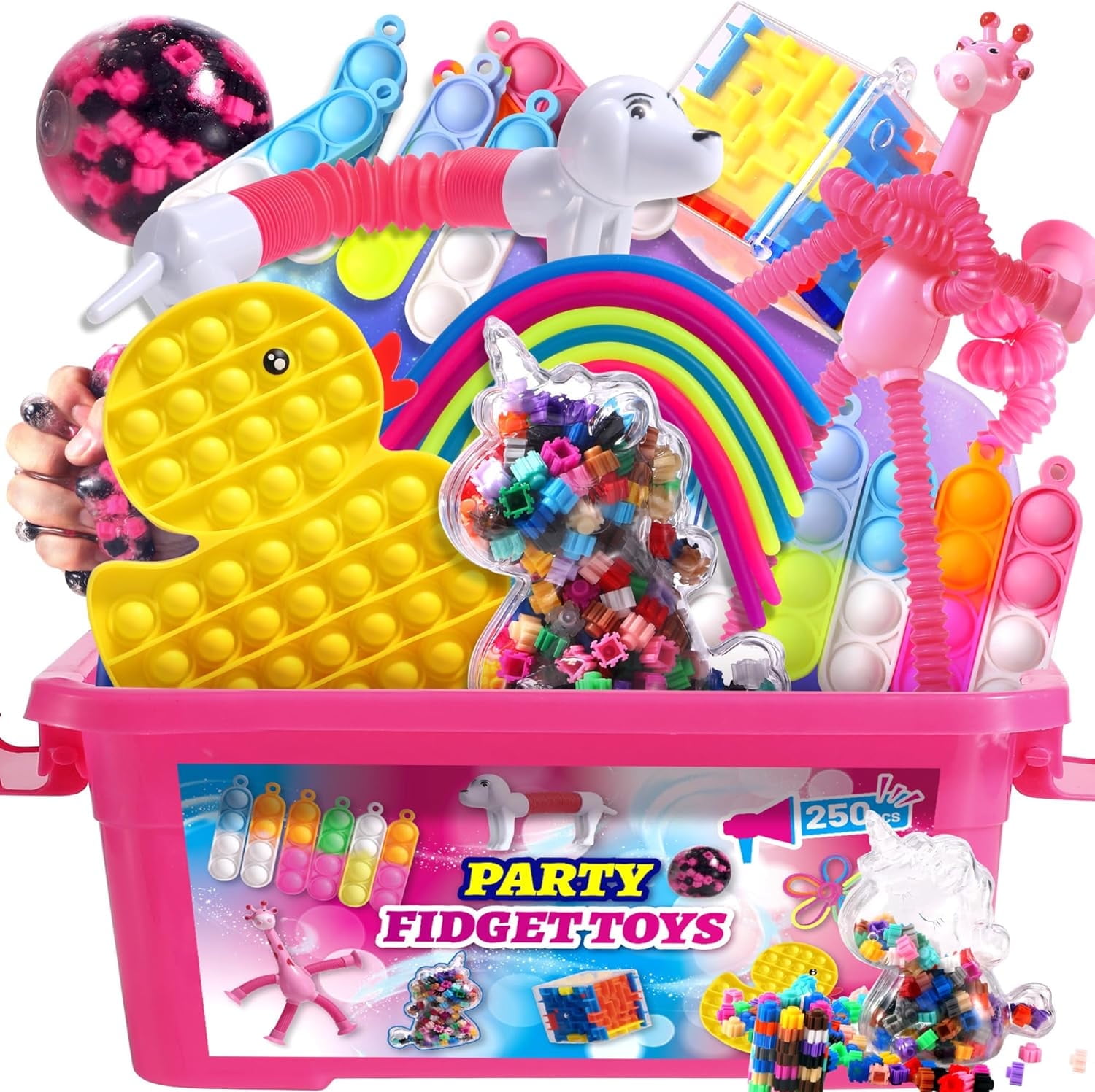 Gcvioh Fidget Toys Pack, Party Favors For Kids, Fidget Toys Adults ...