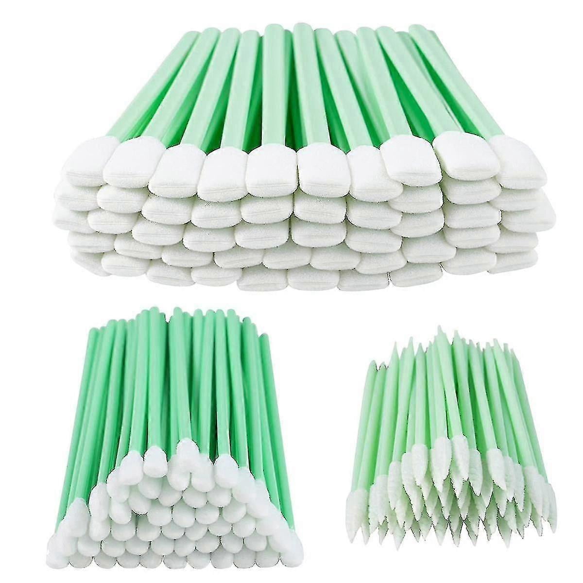 250 Pcs Foam Cleaning Swabs, Lint Free Cloth, Foam Head Swabs, Clean ...