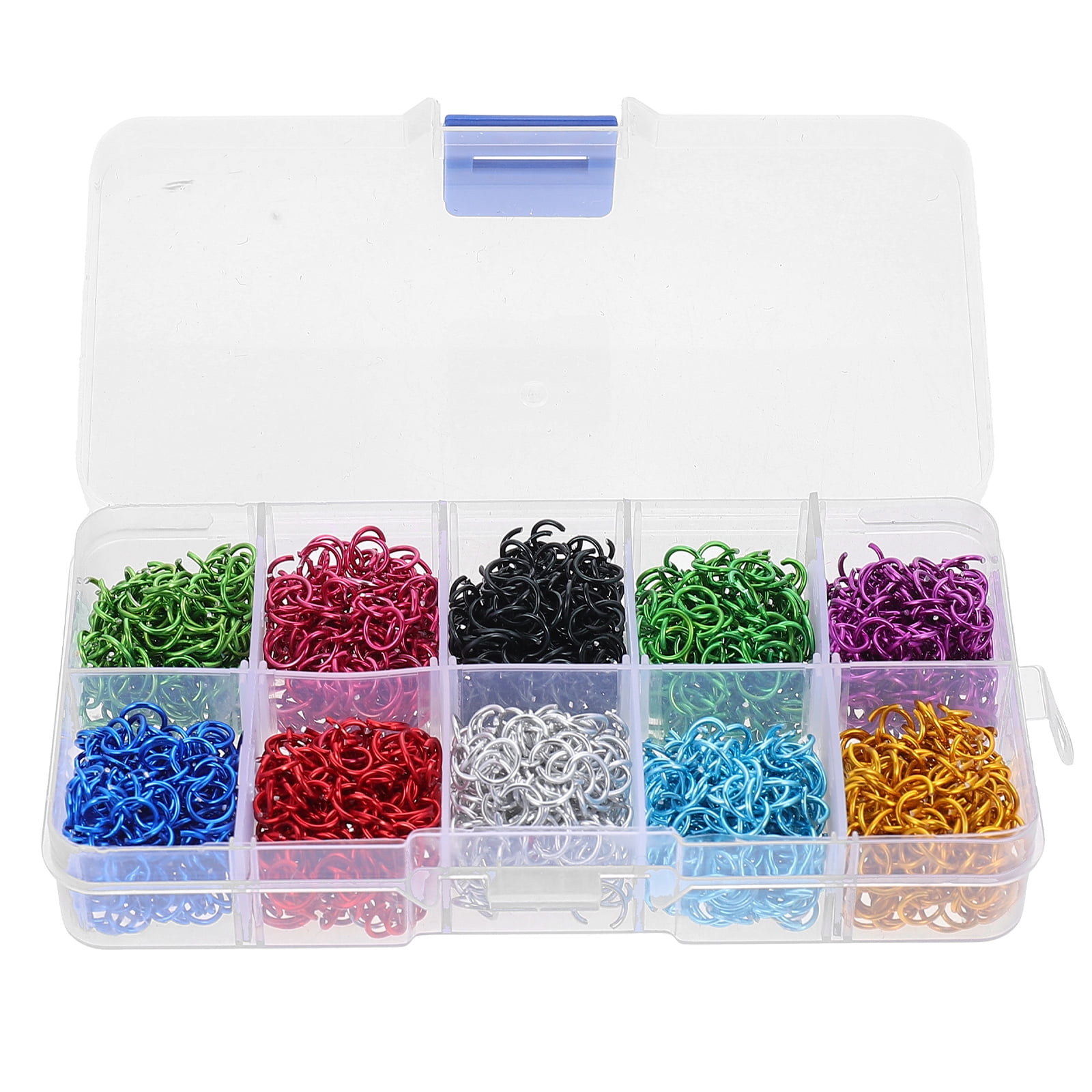 250 Pcs Golden Jump Rings Heavy Duty Split Fracture Resistance ...