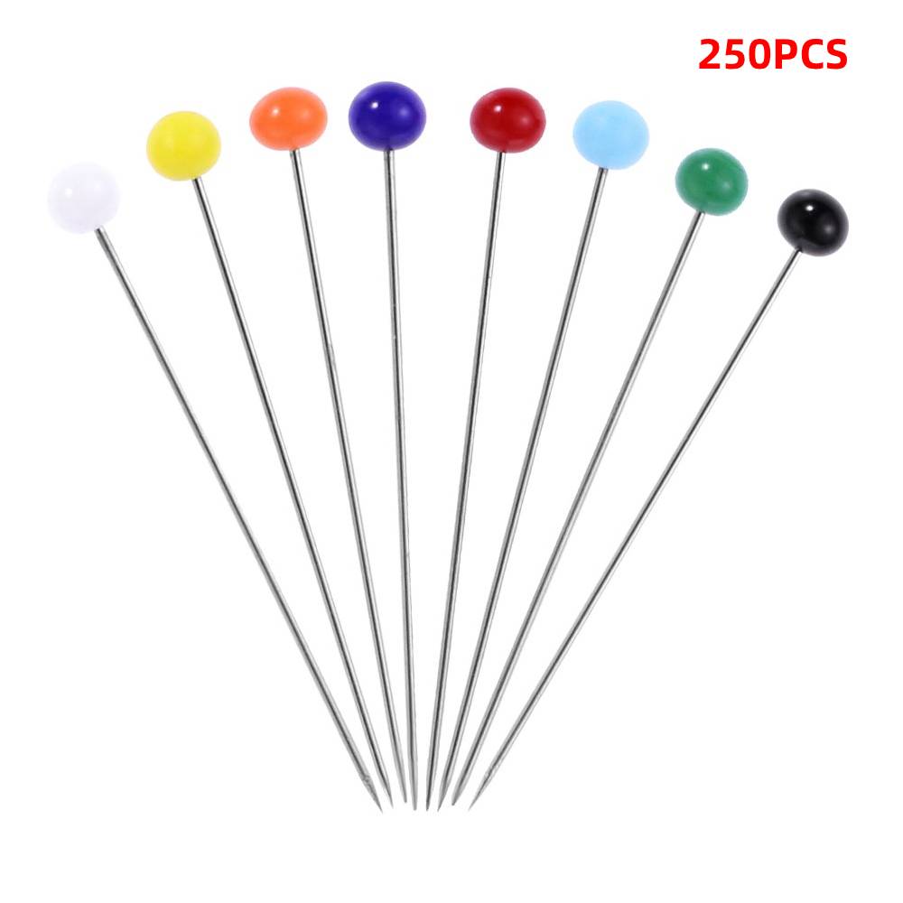 250 Pcs Hat Pin Crafting Accessories Sewing Tools Head for Jewelry ...