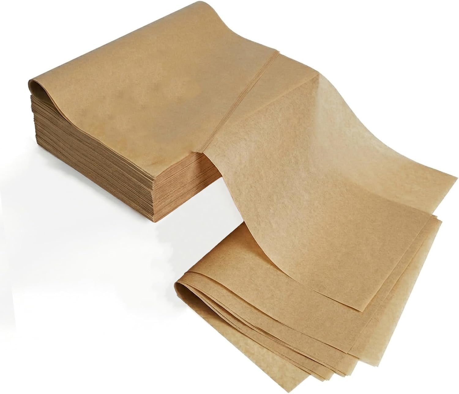 250 Pcs Parchment Paper Baking Sheets, 13 x 17.5 Inch Brown Nonstick ...