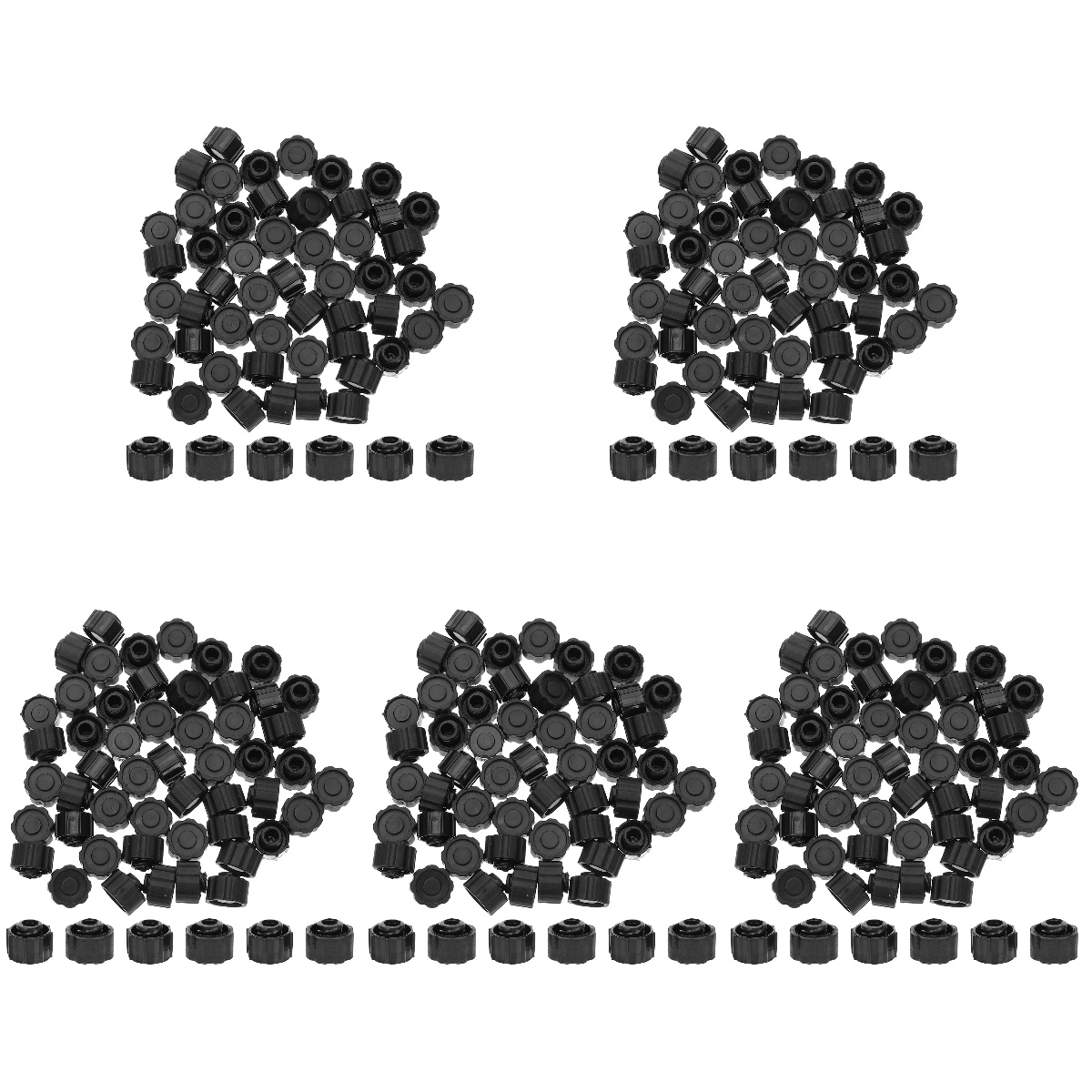 250 Pcs Syringe Plug Syringe Adapter Plug Feeding Tube Adapter Tip ...