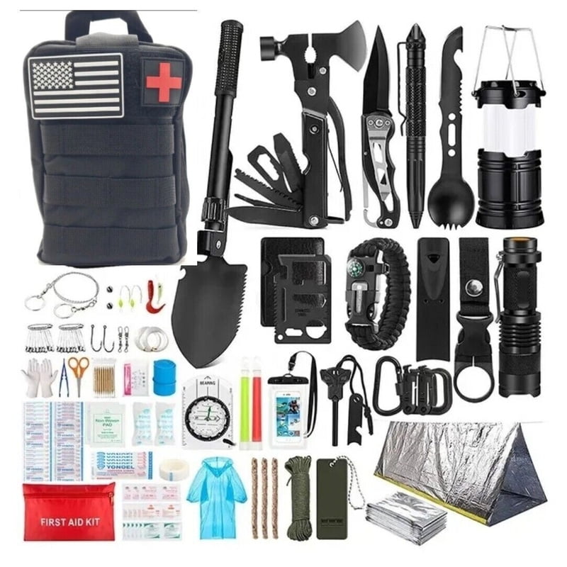 250-Piece Emergency Survival Kit – Ultimate Bug Out Bag for Military ...