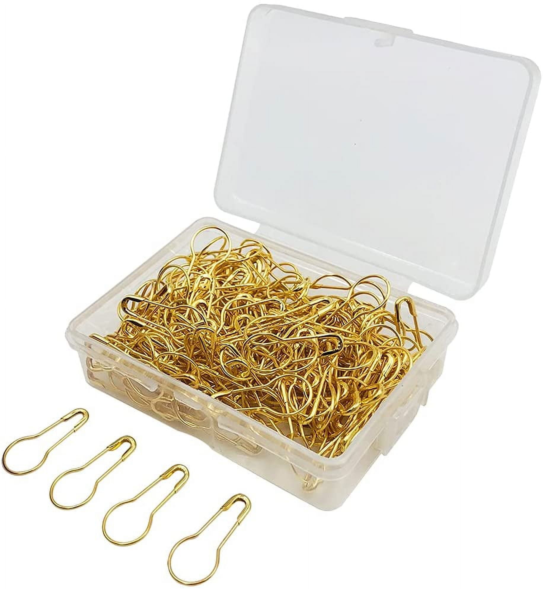 250 Pieces Metal Gourd Safety Pin, SourceTon 22mm / 0.87 Inch Bulb Pin ...