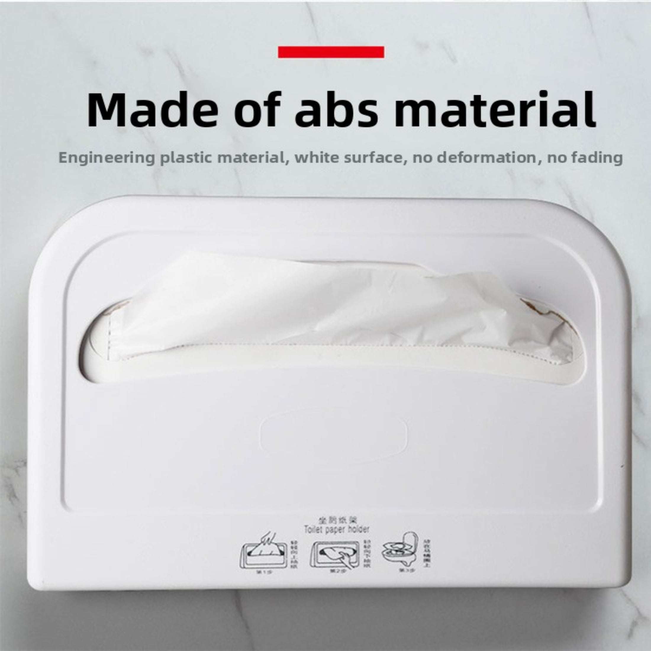 250 Sheets Water-Soluble Paper Biodegradable Disposable Toilet Seat ...